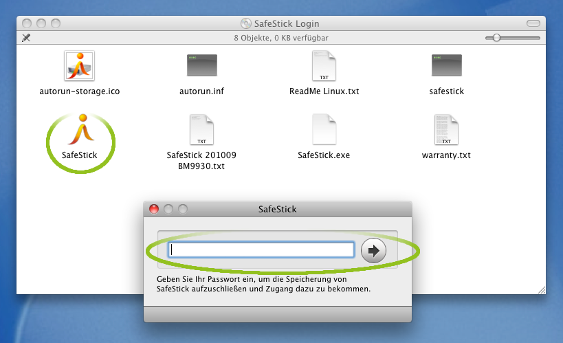Blockmaster SafeStick – Einsatz unter MacOS – GANEC GmbH
