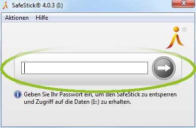 Blockmaster SafeStick – Einsatz unter Windows – GANEC GmbH